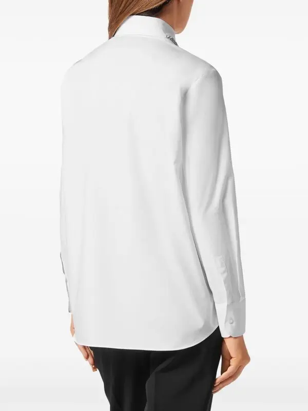 Philipp Plein Embellished Shirt - White