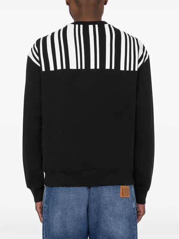 Moschino Barcode-print Cotton Sweatshirt