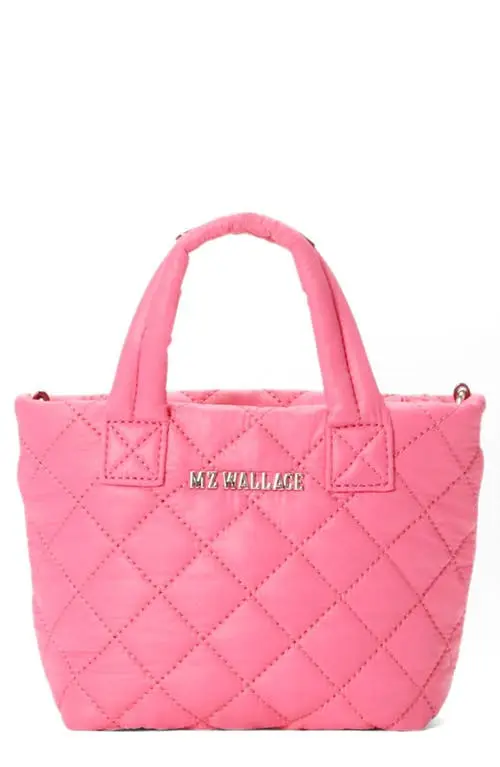 Mz Wallace Petite Metro Deluxe Quilted Nylon Tote