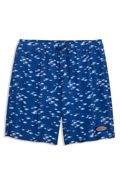 Vineyard Vines 7-inch Chappy Swim Trunks - Fishing Moonshine