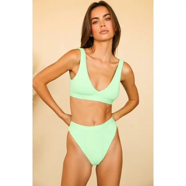 DIPPIN DAISY'S Ultra High Waist Bikini Bottom - Mojito
