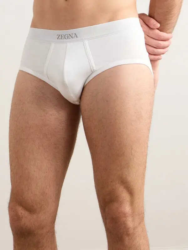 Zegna Stretch-cotton Briefs