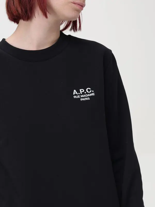 A.p.c. Crewneck Sweatshirt - White