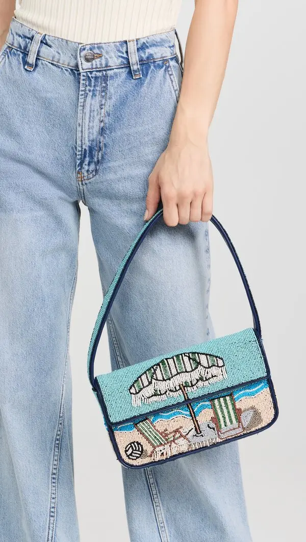 Staud Tommy Beaded Bag