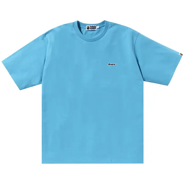A BATHING APE One Point Relaxed Fit Tee - Blue