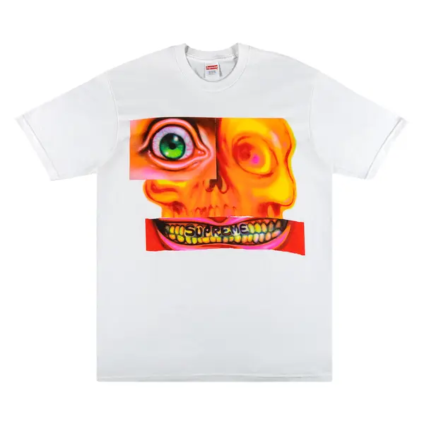 Supreme Face Tee - White