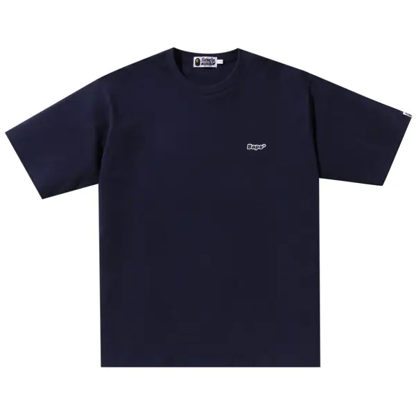 A BATHING APE One Point Relaxed Fit Tee 'navy - Blue