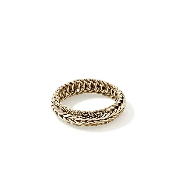 John Hardy Icon Chevron 6mm Ring - Gold