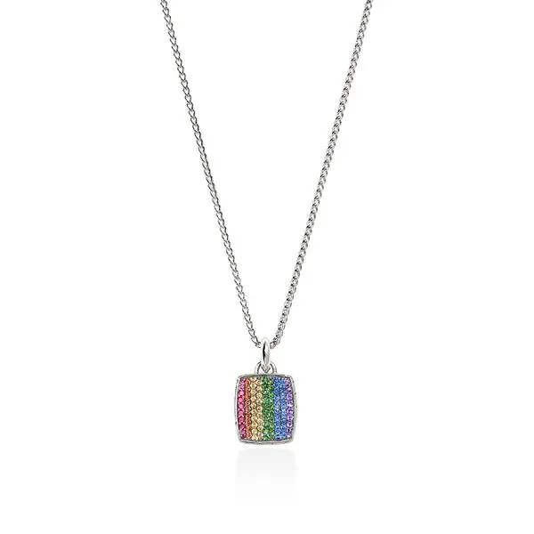 John Hardy Gemstone Pendant Necklace - Sterling Silver
