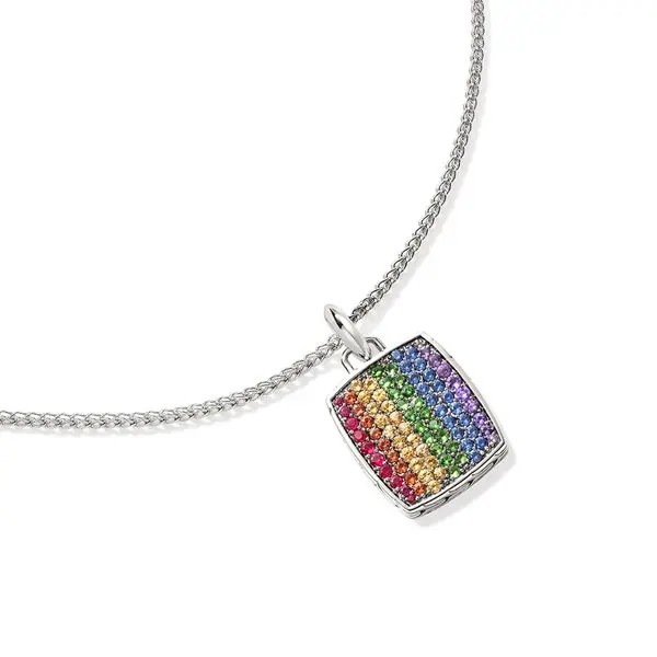 John Hardy Gemstone Pendant Necklace