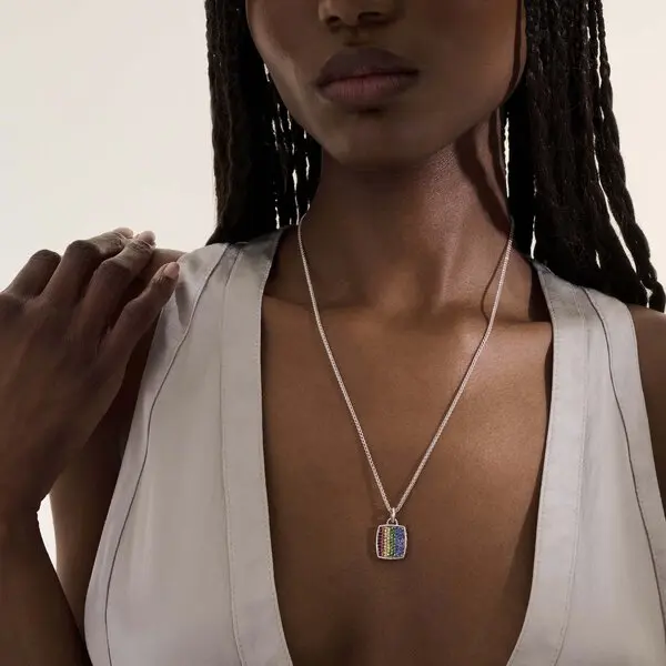 John Hardy Gemstone Pendant Necklace