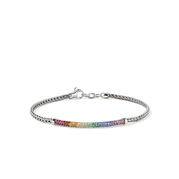 John Hardy Gemstone Bracelet - Sterling Silver