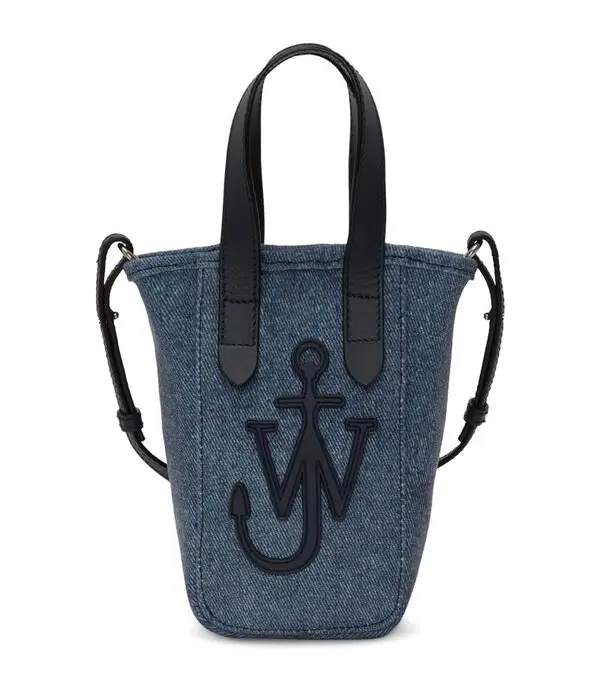 JW Anderson Denim-effect Belt Tote Bag
