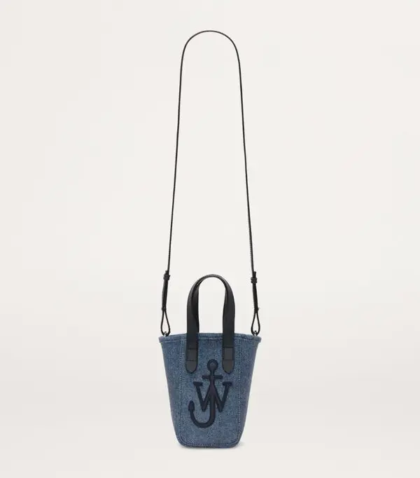 JW Anderson Denim-effect Belt Tote Bag