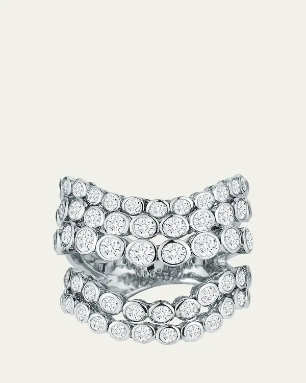 Ondyn Grand Avalon Diamond Ring - White Gold
