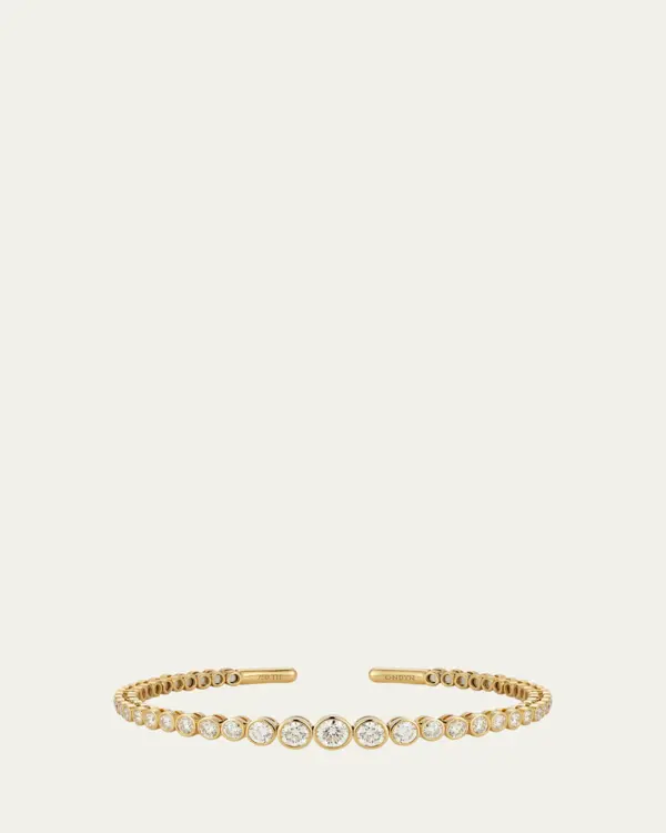 Ondyn Single Lumiere Diamond Bracelet - Gold
