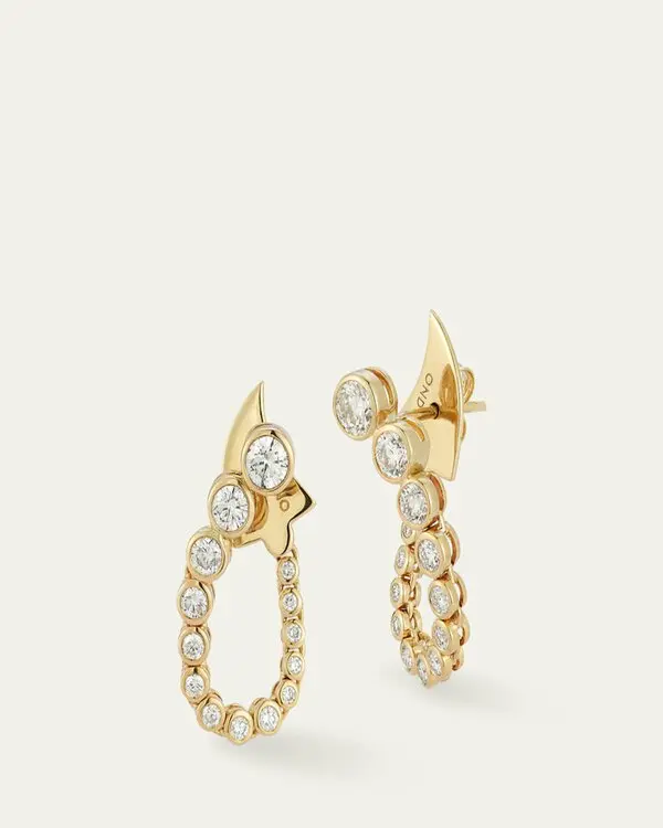 Ondyn Fluorescence Diamond Earrings