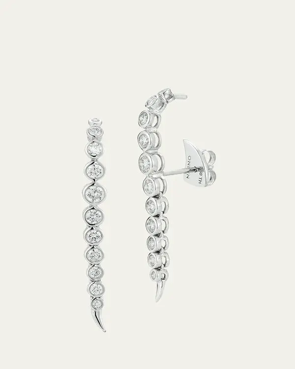 Ondyn River Diamond Earrings
