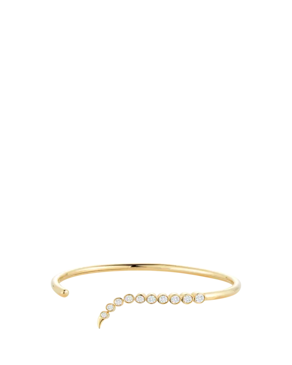 Ondyn Voyage Diamond Cuff Bracelet - Gold