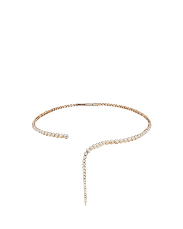 Ondyn Imperial Wavelength Diamond Necklace - Gold