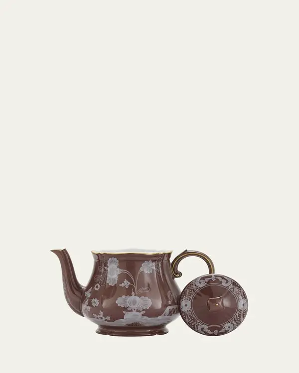 GINORI 1735 Oriente Italiano Teapot With Cover, 24 Oz