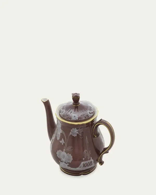 GINORI 1735 Oriente Italiano Teapot With Cover, 24 Oz
