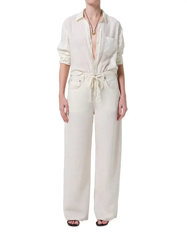 Citizens Of Humanity Kayla Shrunken Top - Vanilla