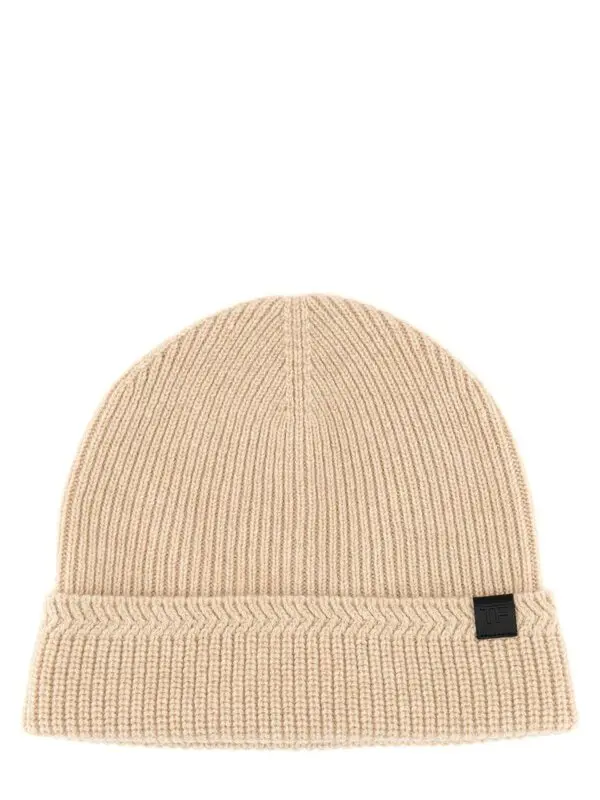 TOM FORD Cashmere Beanie - Beige