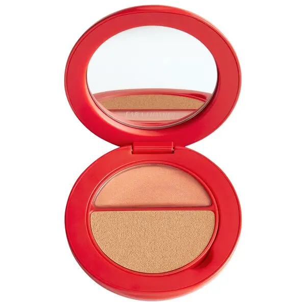 FARA HOMIDI Essential Face Compact Refillable Concealer And Foundation - Ochre