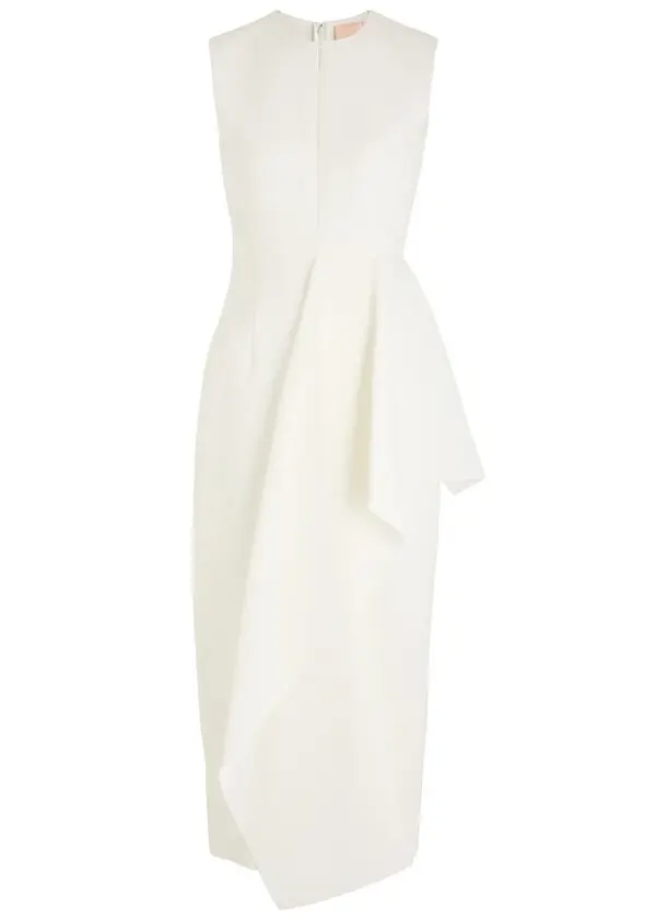 ROKSANDA Raya Draped Midi Dress