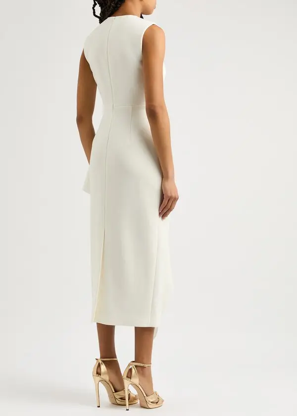 ROKSANDA Raya Draped Midi Dress