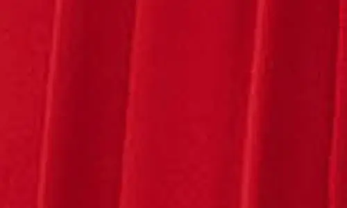 Carolina Herrera Pleated Tie Neck Minidress