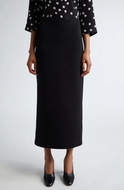 Max Mara Flou Stretch Jersey Skirt