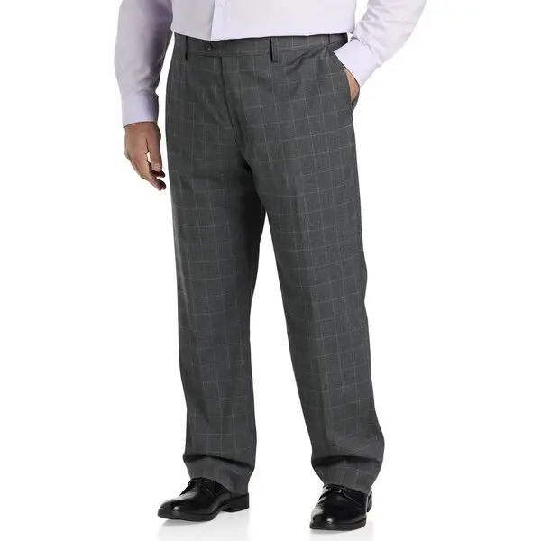 OAK HILL BY DXL Houndstooth Suit Pants