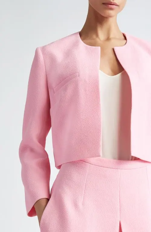 EMILIA WICKSTEAD Mirca Crop Jacket With Double Pockets