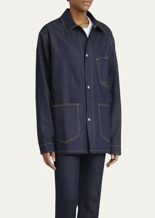 SETCHU Paper Denim Jacket