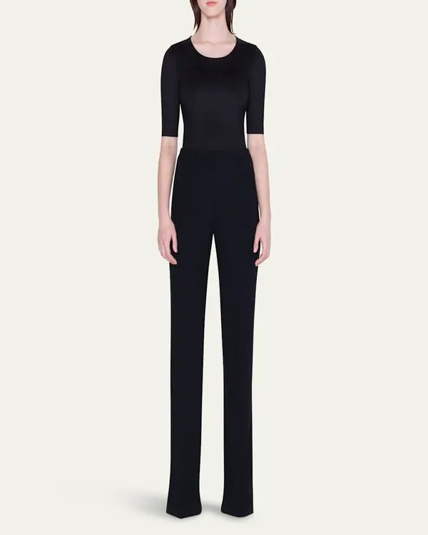 Akris Scoop-neck T-shirt