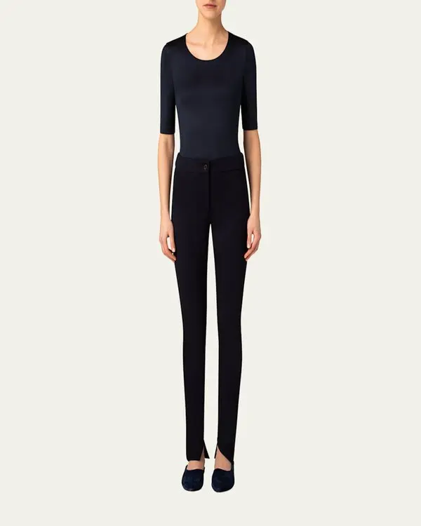 Akris Scoop-neck T-shirt