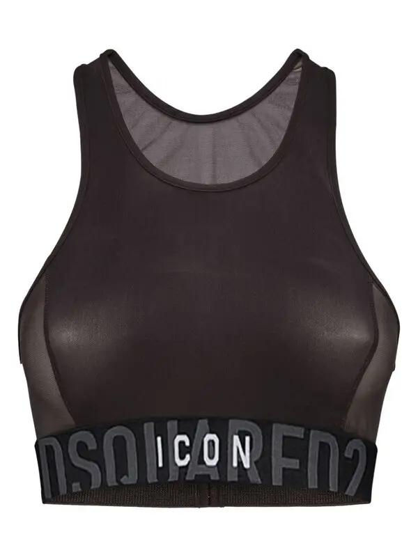 Dsquared2 Icon-motif Racerback Bra