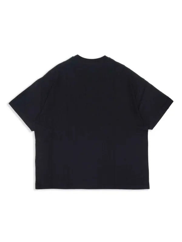 Fear Of God Logo-appliqué Cotton T-shirt - Black