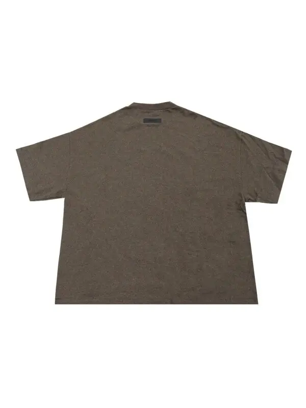 Fear Of God Logo-print Cotton T-shirt - Brown