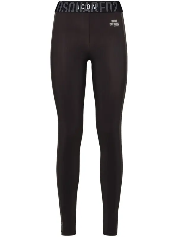Dsquared2 Logo-waistband Leggings