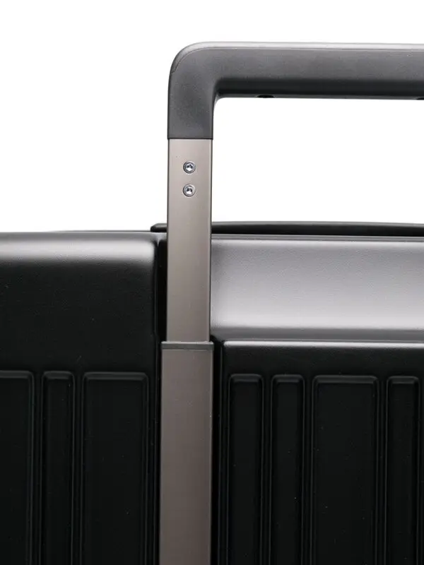 PIQUADRO Embossed Suitcase - Black