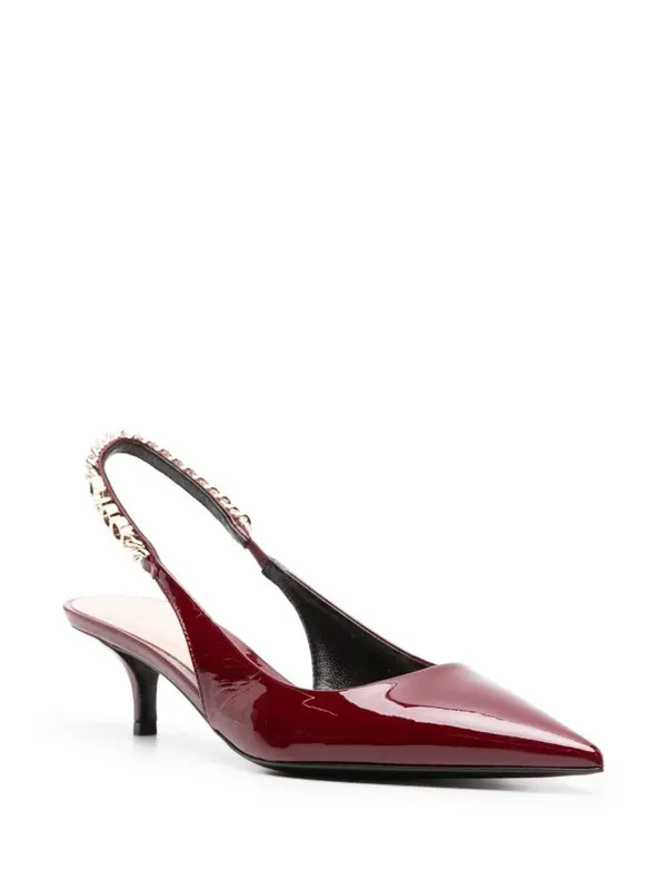 Gucci Signoria Slingback Pumps - Red
