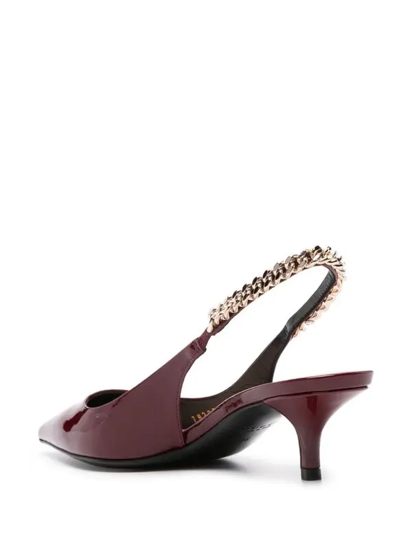 Gucci Signoria Slingback Pumps - Red