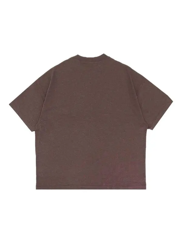 Fear Of God Logo-appliqué Cotton T-shirt - Brown