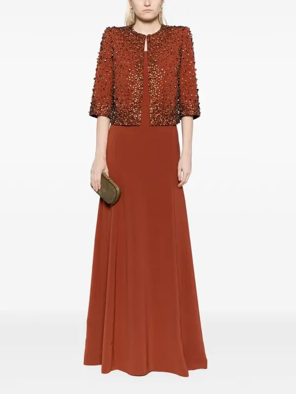 Jenny Packham Joelyn Strapless Gown