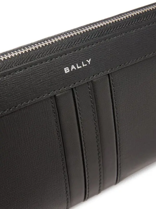 Bally Logo-stamp Leather Wallet