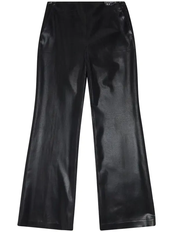 DIESEL Mid-rise Flared Trousers