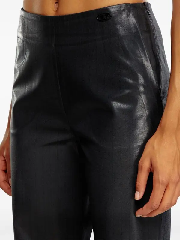 DIESEL Mid-rise Flared Trousers